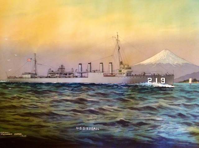In Honor of the USS Edsall - EPHEMERA, PHOTOGRAPHS & MILITARY ARTWORK ...