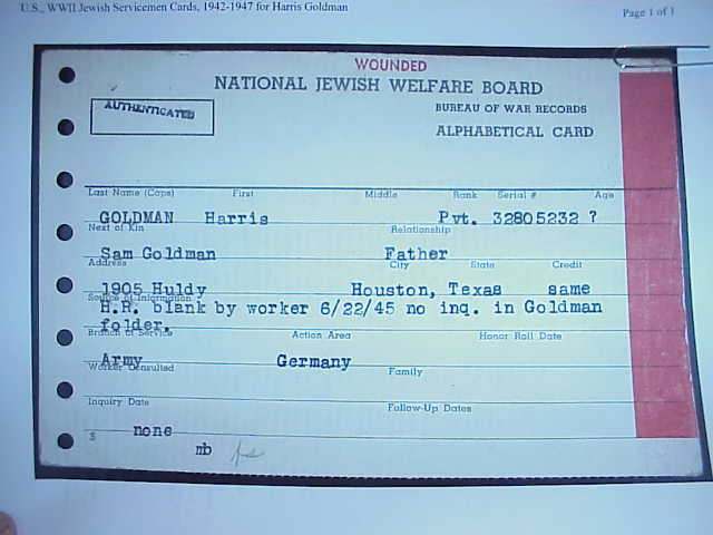 Ghost Army 603rd Camouflage Engineers & 254th IR 63rd ID Purple Heart ...