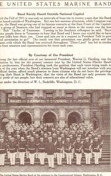 USMC Band Photo - EPHEMERA, PHOTOGRAPHS & MILITARY ARTWORK - U.S ...