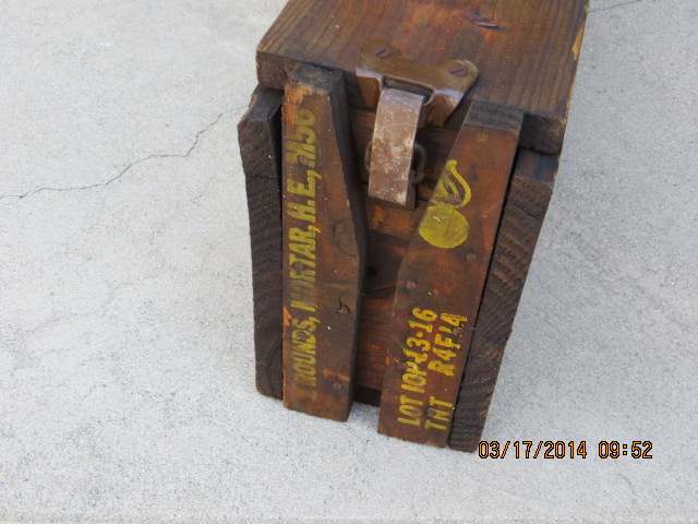 81mm Mortar Box - FIREARMS - U.S. Militaria Forum