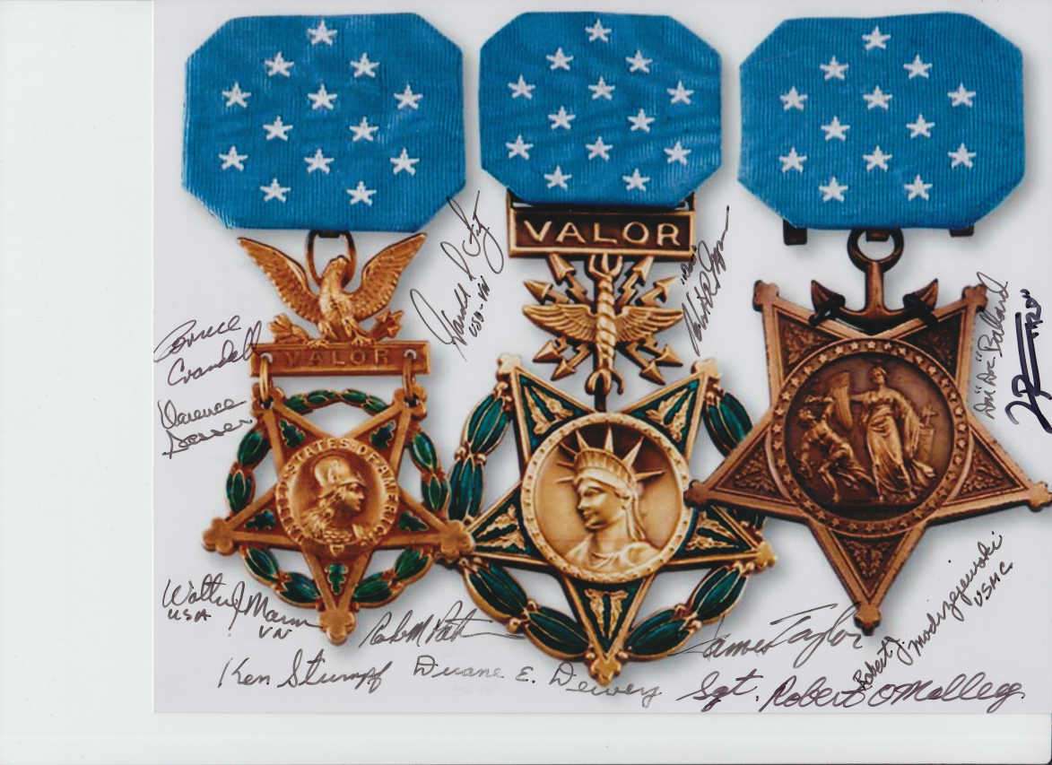 Congressional Medal of Honor Signatures - MEDALS & DECORATIONS - U.S ...