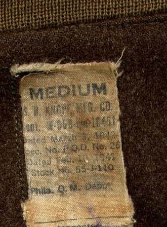 From SoS - 1943 dtd Tanker Jacket w/ China Marine Dragon Embroidery ...
