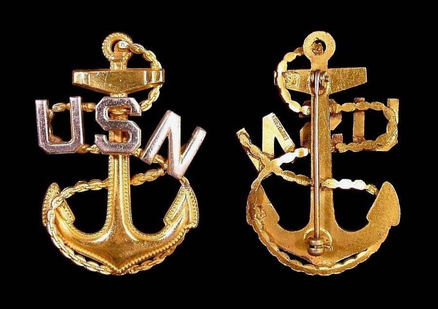Chief Petty Officer Combination Cover Anchor Collectors - Page 6 - NAVY ...