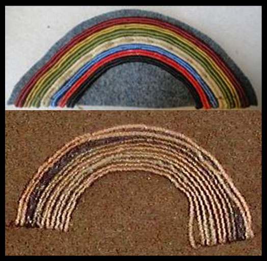A WW1 theatre made 42nd Infantry Division Rainbow Division patch - ARMY ...