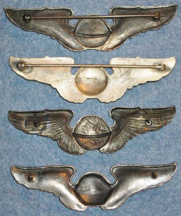 4 WW2 Navigator Wings - WING BADGES - U.S. Militaria Forum