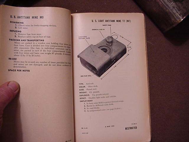 Hawkins vs. M7 mine - FIREARMS - U.S. Militaria Forum