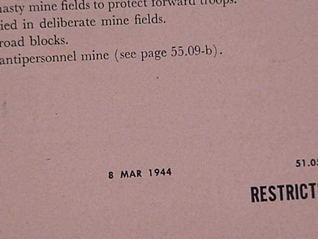 Hawkins vs. M7 mine - FIREARMS - U.S. Militaria Forum