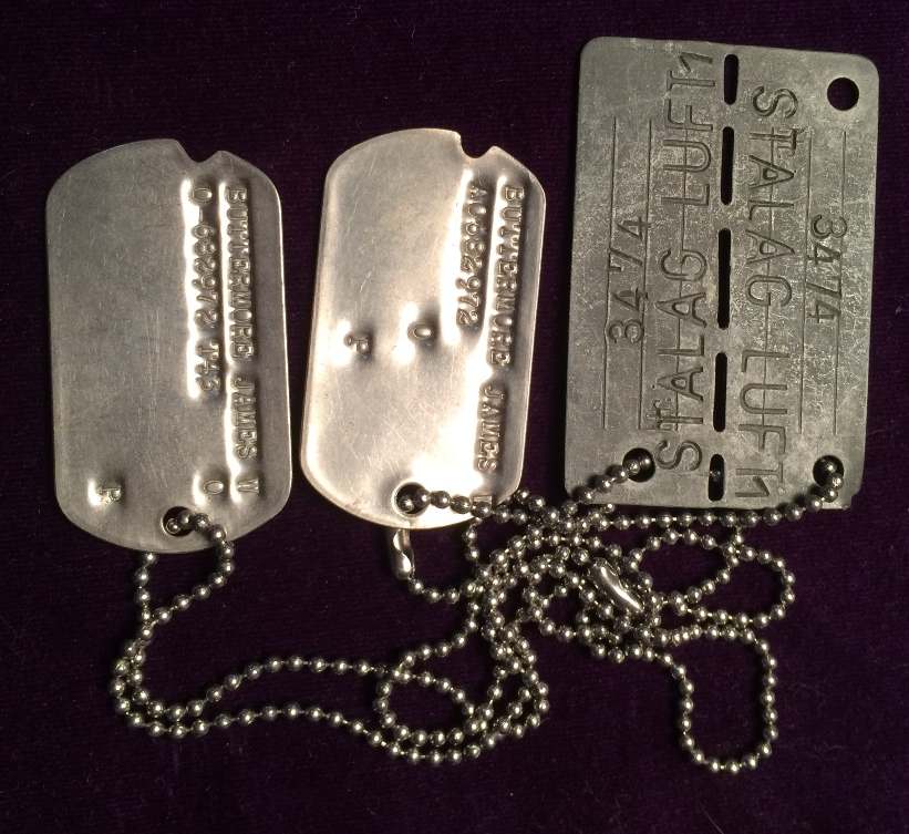 WWII GERMAN POW DOGTAGS ISSUED TO AMERICANS - Page 7 - PRISONERS OF WAR ...