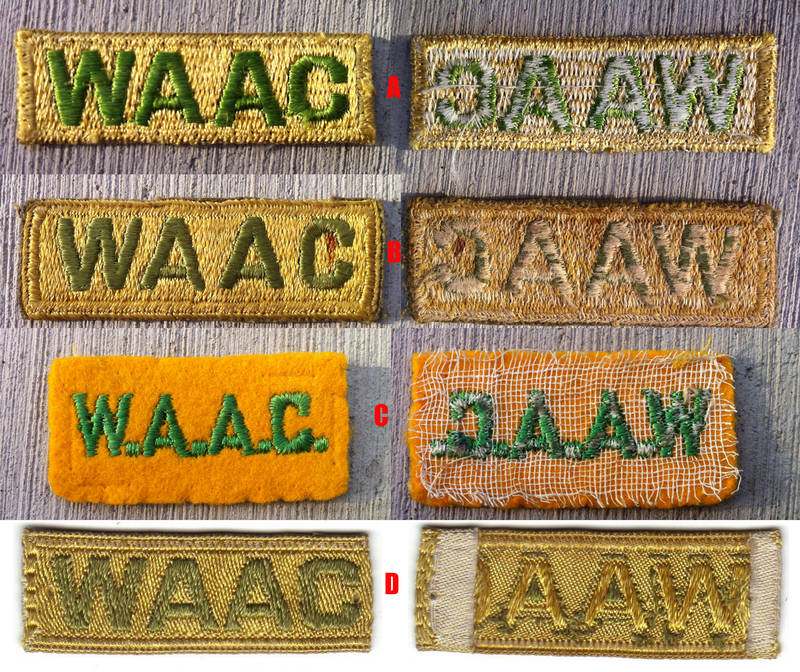 WAC tab? - ARMY AND USAAF - U.S. Militaria Forum