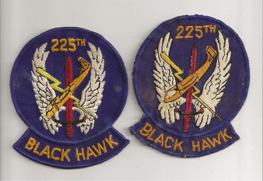 A Vietnam war era 225th "Phantom Hawk" patch - ARMY AND USAAF - U.S ...