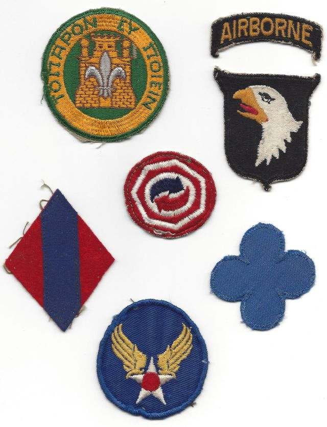 Patch ID Help and Opinions on a few more - ARMY AND USAAF - U.S ...