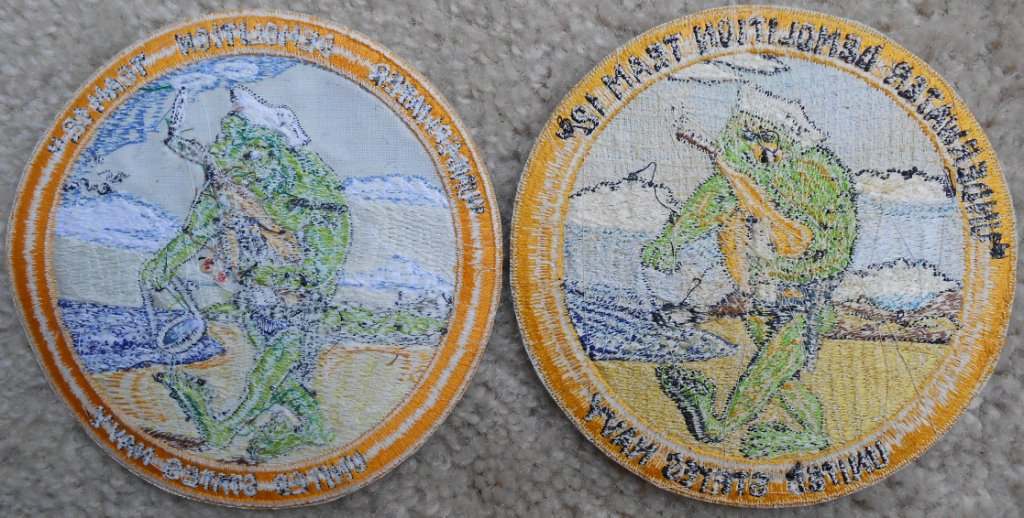 Question about pair of UDT-12 patches - NAVY, COAST GUARD AND OTHER SEA ...