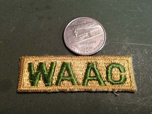 WAC tab? - ARMY AND USAAF - U.S. Militaria Forum