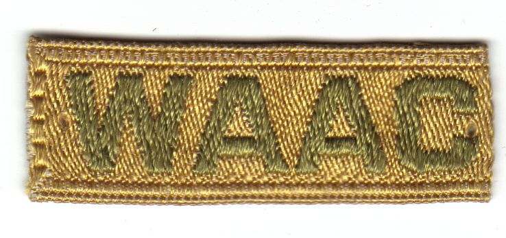 WAC tab? - ARMY AND USAAF - U.S. Militaria Forum