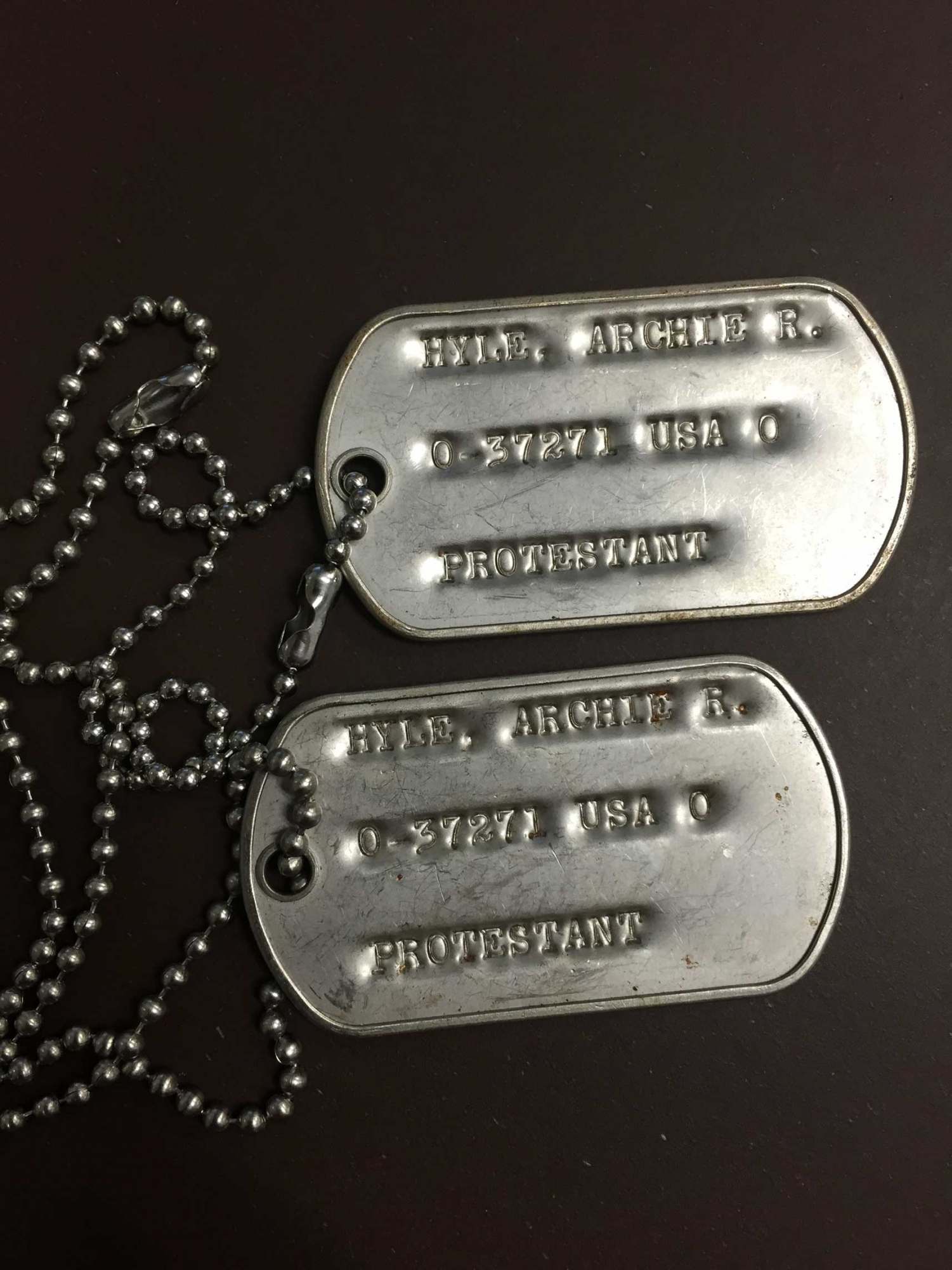 Antique store dogtags with interesting history - IDENTITY ITEMS (DOG ...