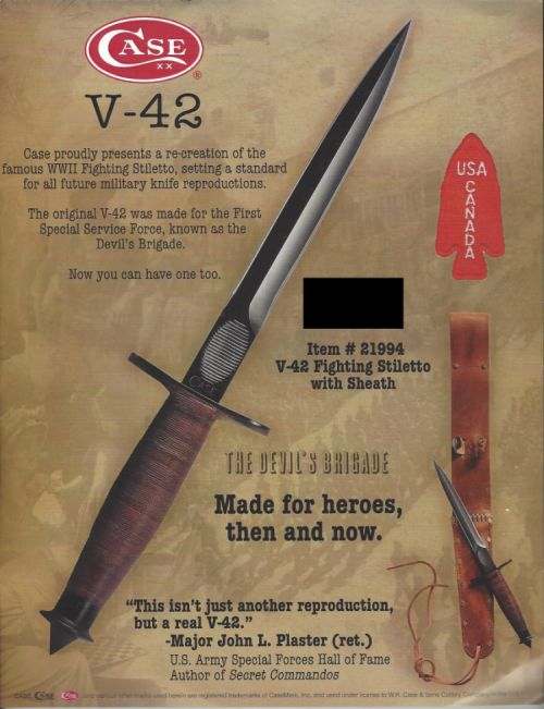 Case brings back the v42 - EDGED WEAPONS - U.S. Militaria Forum
