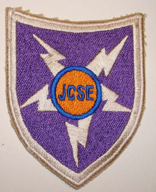 JCSE Joint Communications Support Element patch ? - ARMY AND USAAF - U ...