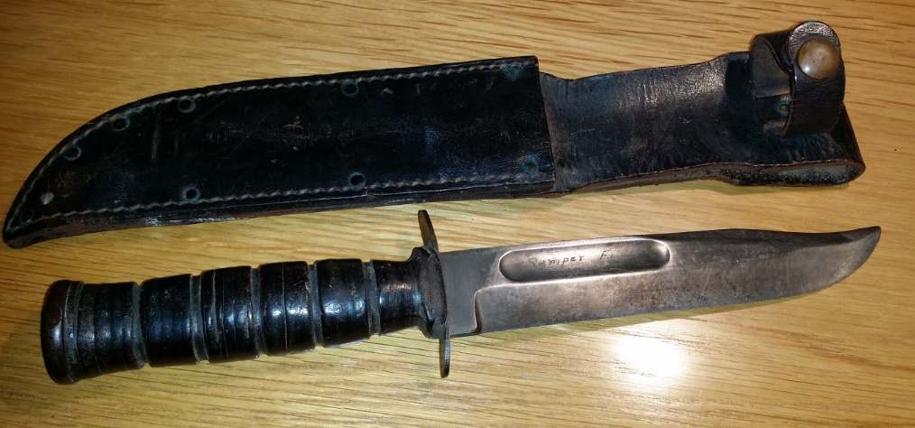 Col. Francis James Kirchner USMC Vietnam Knife - EDGED WEAPONS - U.S ...