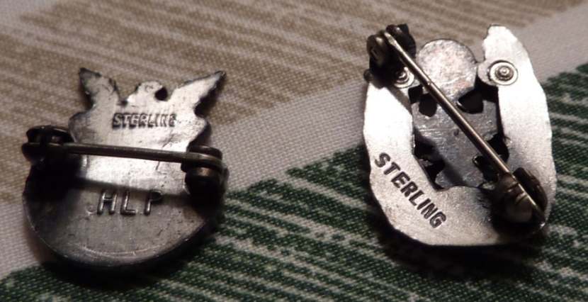 20 Year Service Pins - LAPEL BUTTONS (DISCHARGE & RETIREMENT FOR ...
