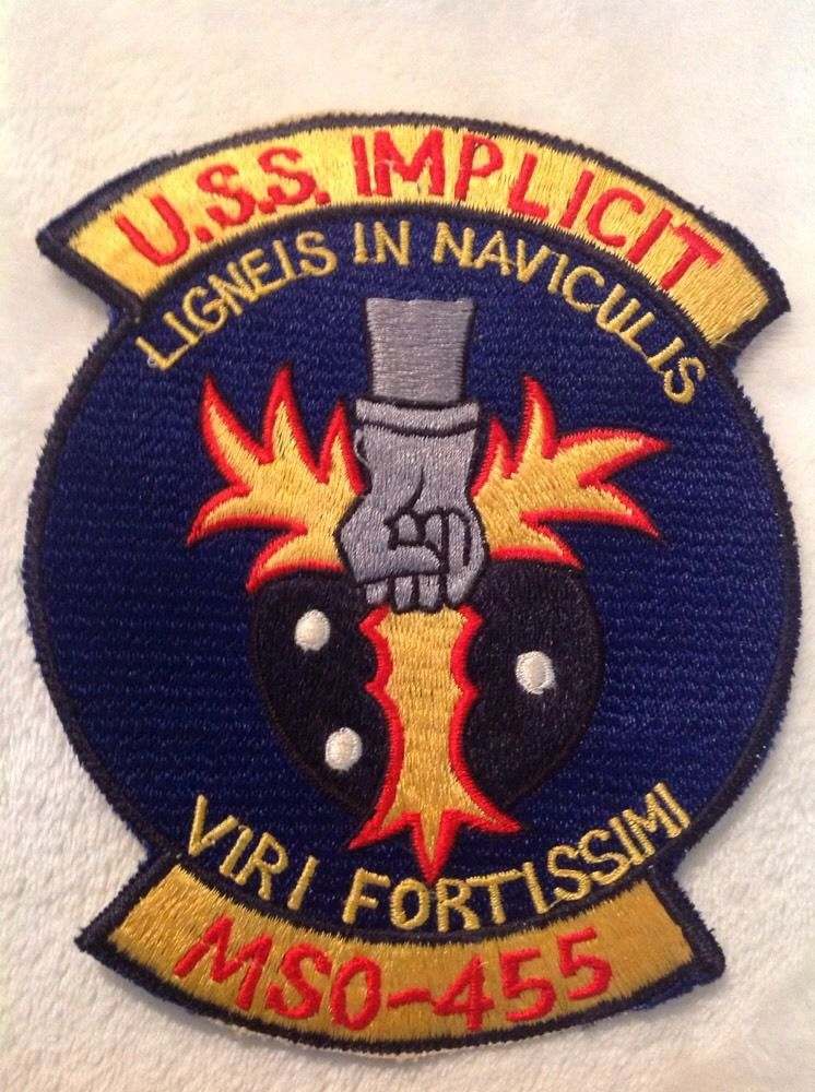 Mine Warfare Patches, MSO MSC MCM MCS MINRON MINDIV MOMAG - NAVY, COAST ...