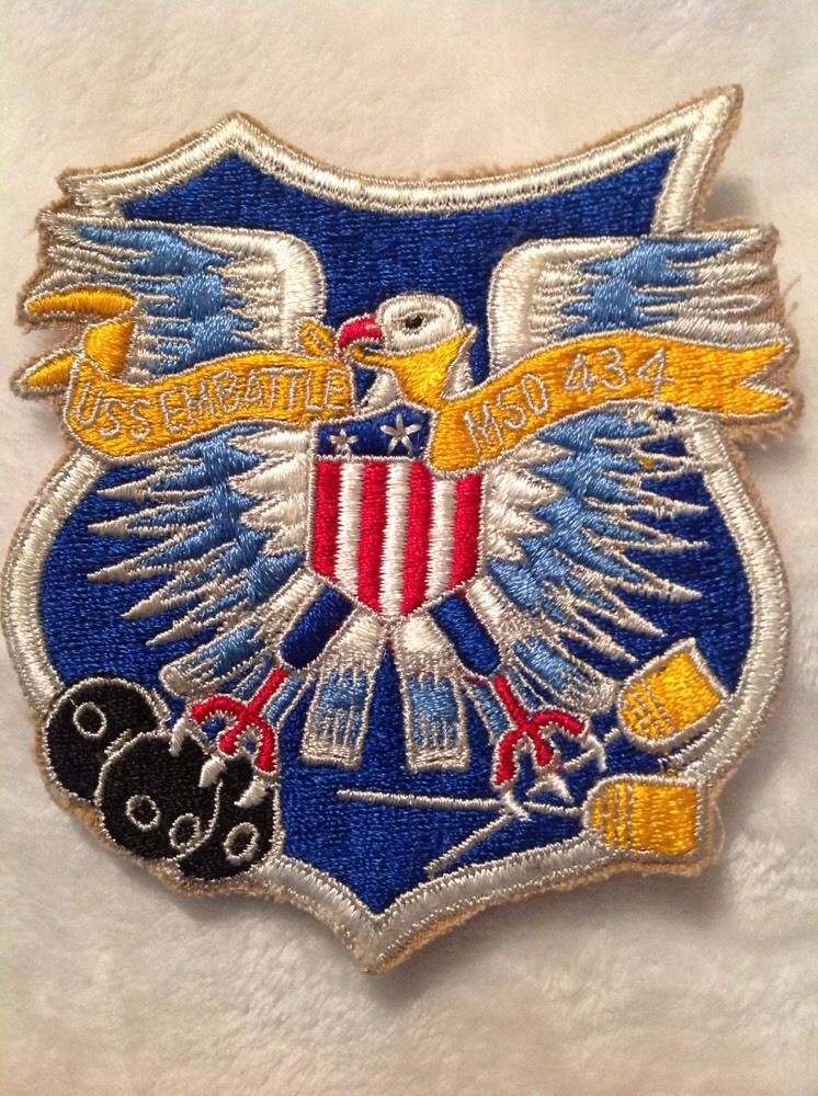 Mine Warfare Patches, MSO MSC MCM MCS MINRON MINDIV MOMAG - NAVY, COAST ...