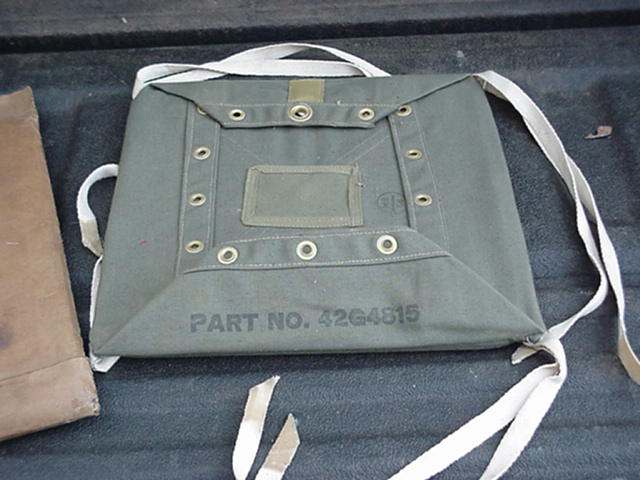 Type G-8 Aerial Delivery parachute - FIELD & PERSONAL GEAR SECTION - U ...