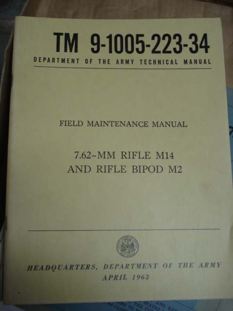 Rare Military gun manuals? - FIREARMS - U.S. Militaria Forum