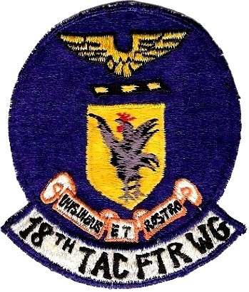18th Fighter Group Patch WW II? - AIR FORCE (USAAF IS WITH ARMY) - U.S ...