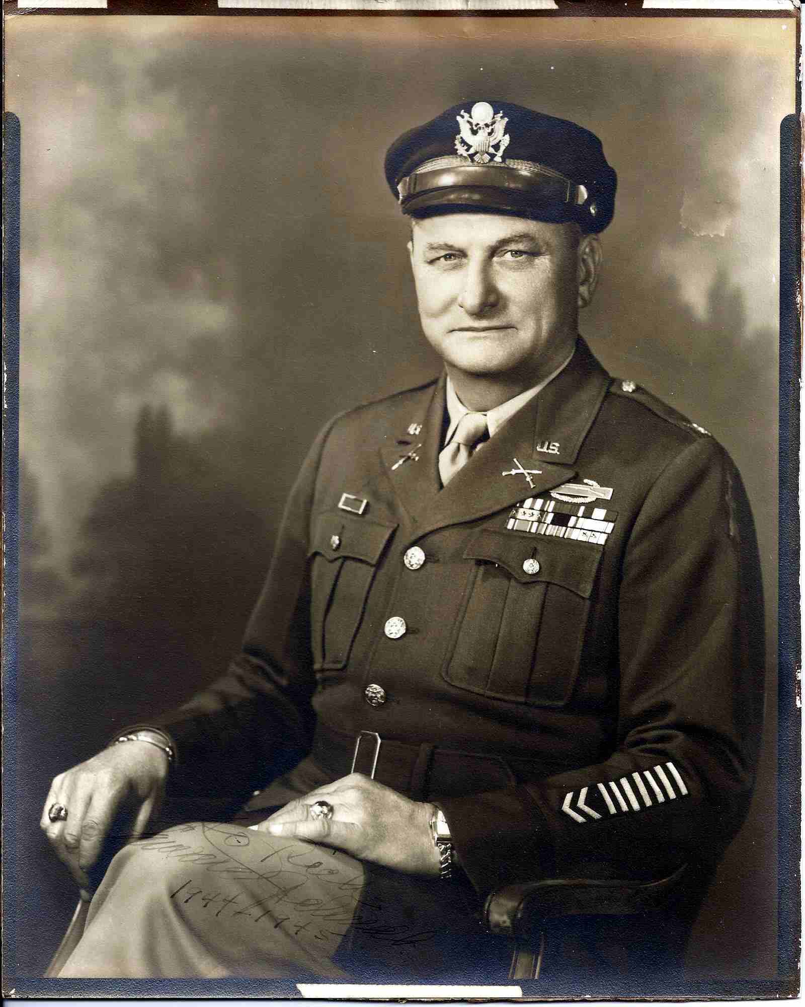 Two War 32nd Division Officer - EPHEMERA, PHOTOGRAPHS & MILITARY ...