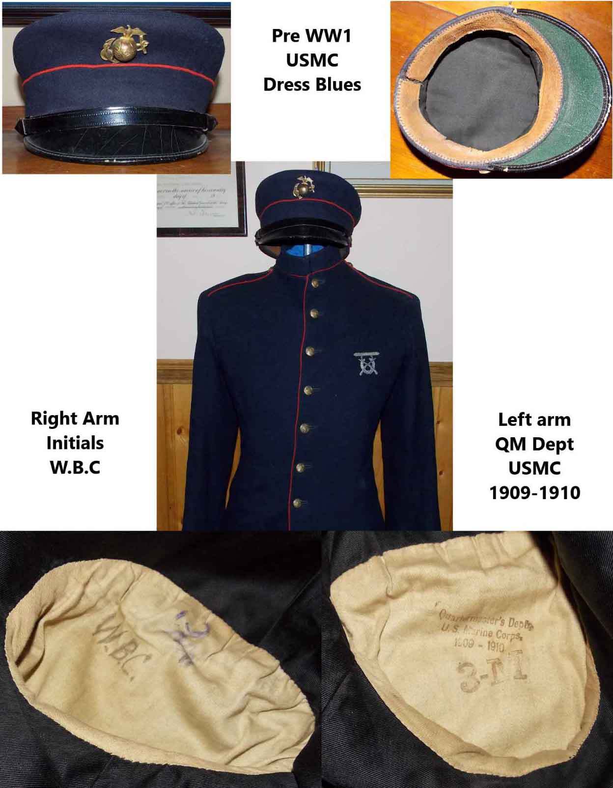 A Few WW1 era USMC Uniforms - UNIFORMS - U.S. Militaria Forum