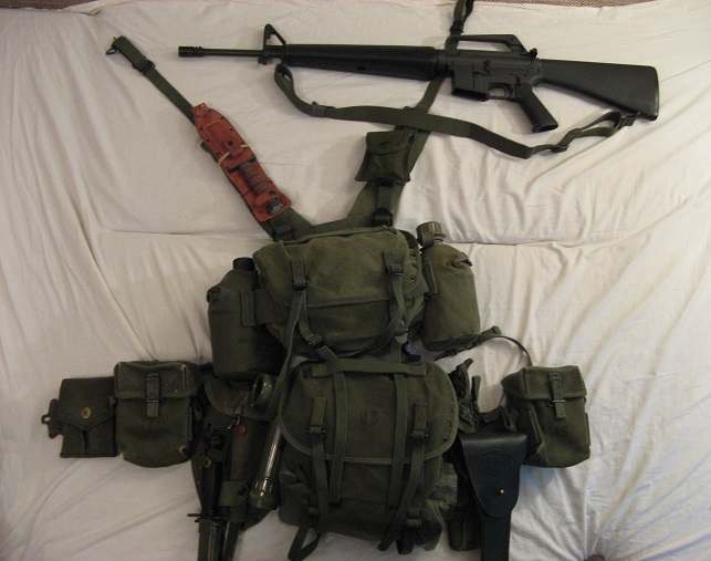 Vietnam ERA MINT M1956 gear - FIELD & PERSONAL GEAR SECTION - U.S ...