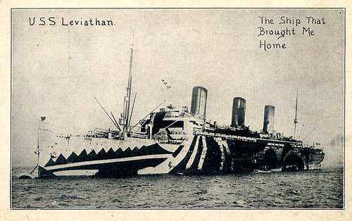 WWI troops ships converted from captured german vessels - MILITARY ...