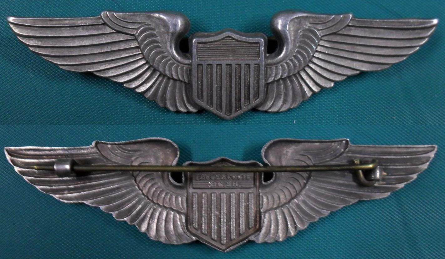 Can't read maker mark on these pilot wings - Angus and Coote - WING ...