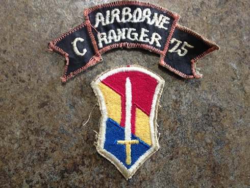 Co. C 75th Ranger and 1st Field Force In country made patch thoughts ...