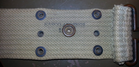 Age of web belt... - FIELD & PERSONAL GEAR SECTION - U.S. Militaria Forum