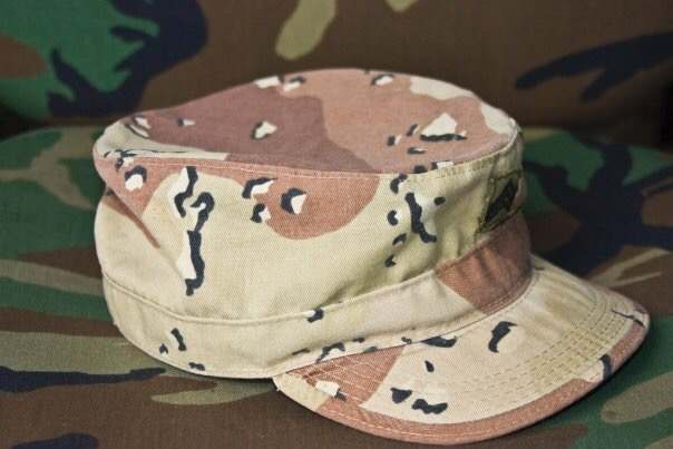 6-color desert 'Chocolate Chip' field/utility caps - UNIFORMS - U.S ...