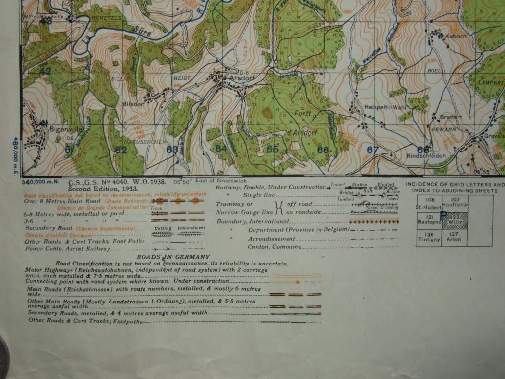 Wiltz GSGS4040 Sheet 122 - FIELD & PERSONAL GEAR SECTION - U.S ...