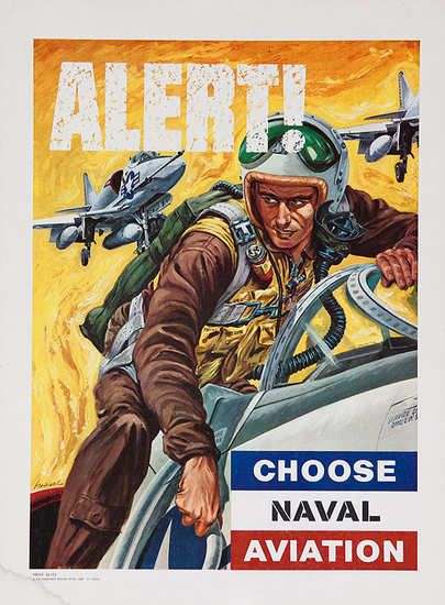 What's the Era of This Naval Aviation Recruiting Poster? - MILITARY ...