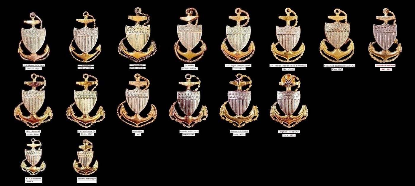 Coast Guard CPO Cap Devices - Page 3 - NAVY, MARINE CORPS, COAST GUARD ...