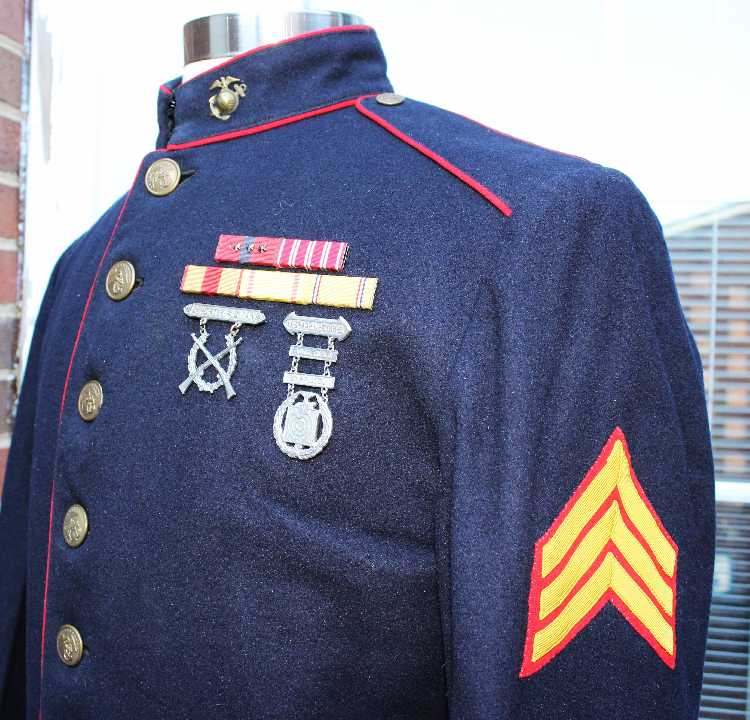 China Marine Dress Blues - UNIFORMS - U.S. Militaria Forum