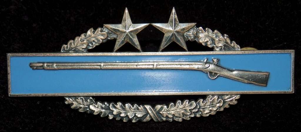 3rd Award CIB - SIMCO GI 1/20 Silver Filled - COMBAT / EXPERT INFANTRY ...