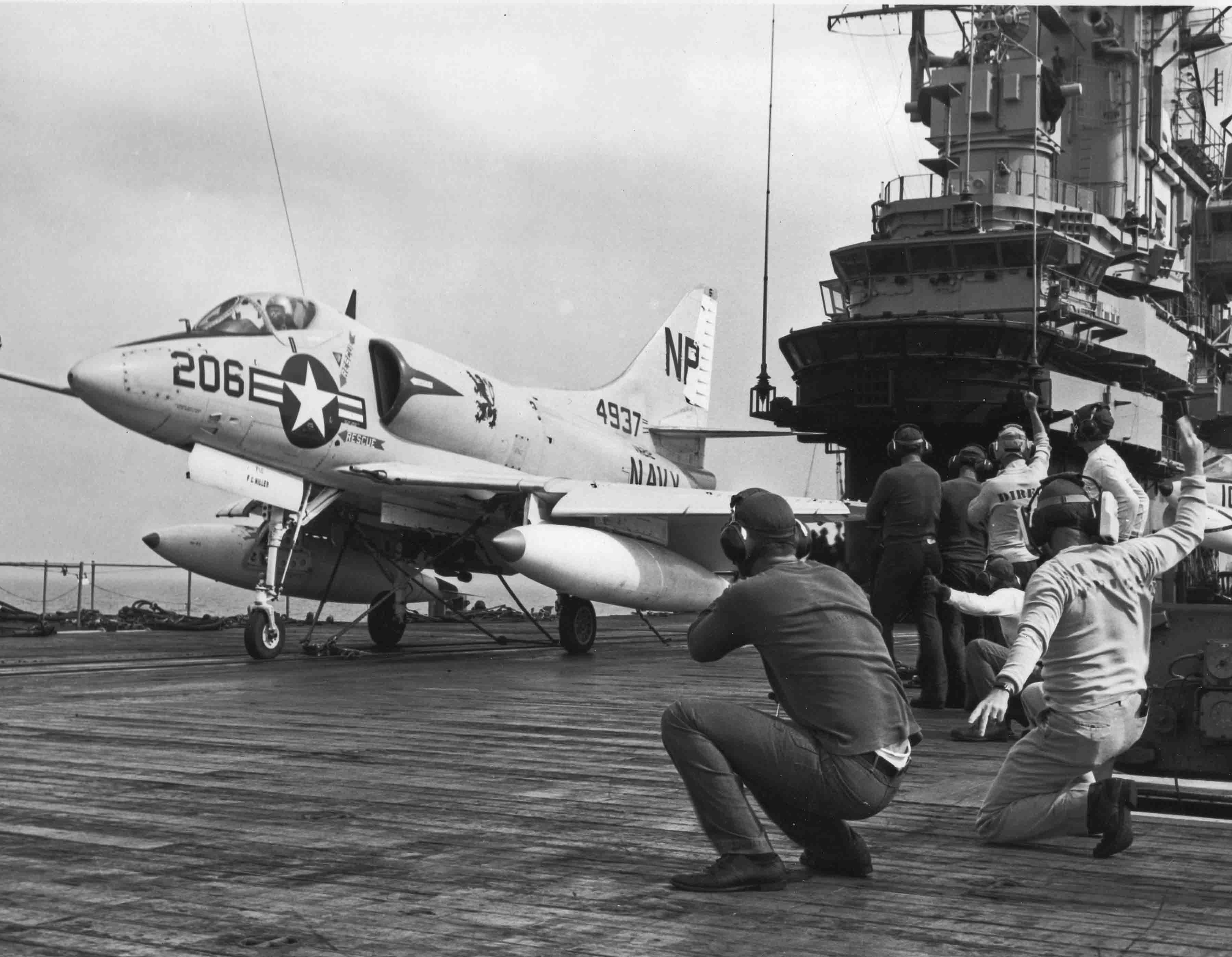 USS Hancock CV-19 Aircraft Photos from 1962 - MILITARY AIRCRAFT ...