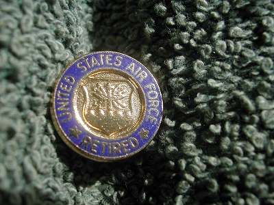 U.S. Air Force Honorable Discharge lapel pin - LAPEL BUTTONS (DISCHARGE ...
