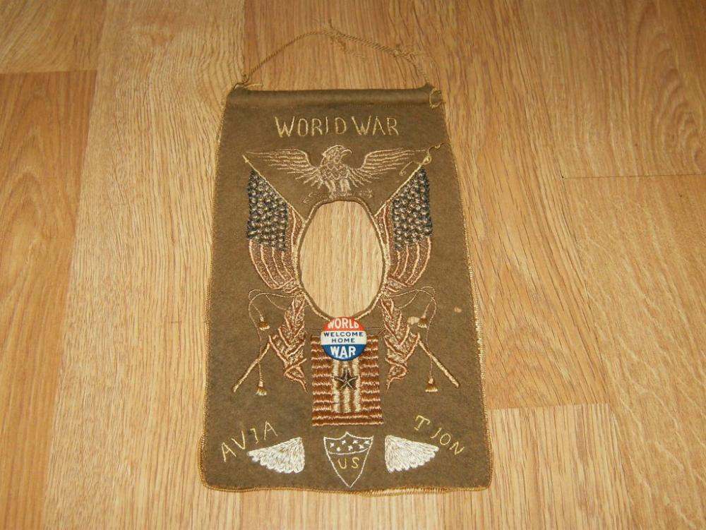 WWI Aviation Window Banner - A bit unusual - HOMEFRONT & THE WAR EFFORT ...