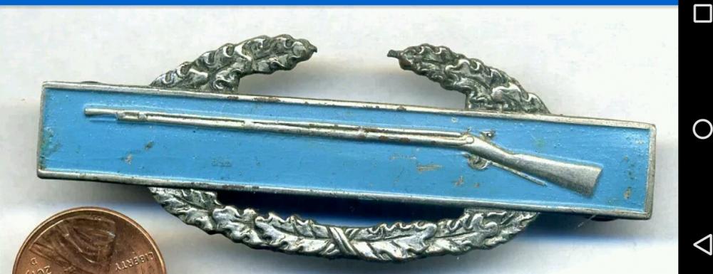 Need a little help in id'ing country of origin of this CIB - COMBAT ...