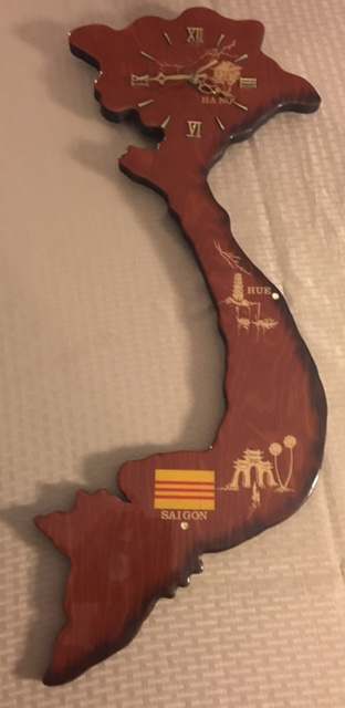 Souvenir Vietnam clock - MISC MILITARIA - U.S. Militaria Forum
