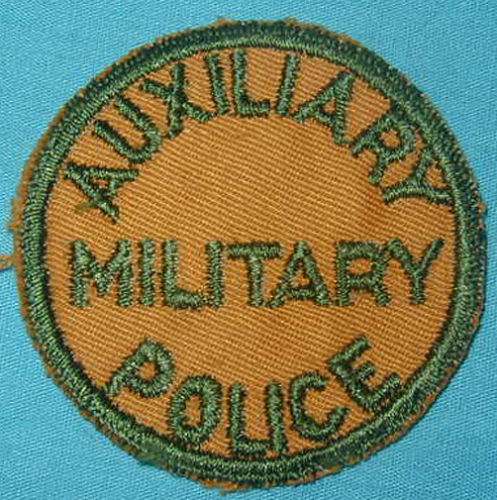 Auxiliary Military Police patches - ARMY AND USAAF - U.S. Militaria Forum