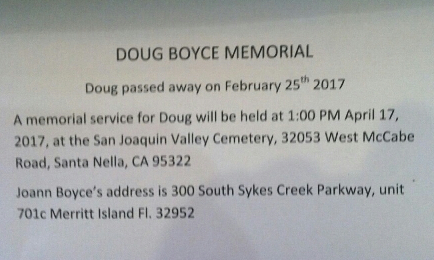 Doug Boyce...Legendary Medal Collector...Researcher...Educator...Noted Author - TAPS - U.S ...