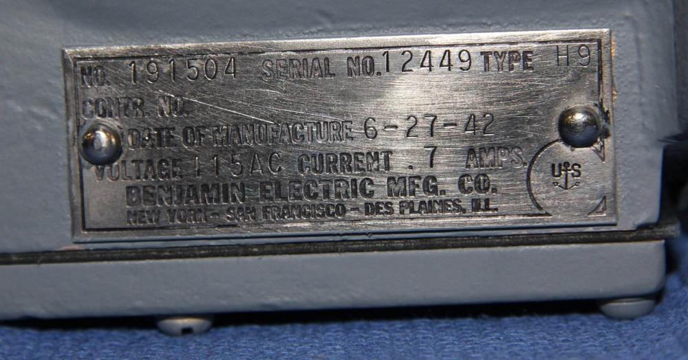 World War 2 Era Submarine Alarm Systems - MILITARY SHIPS AND VESSELS ...