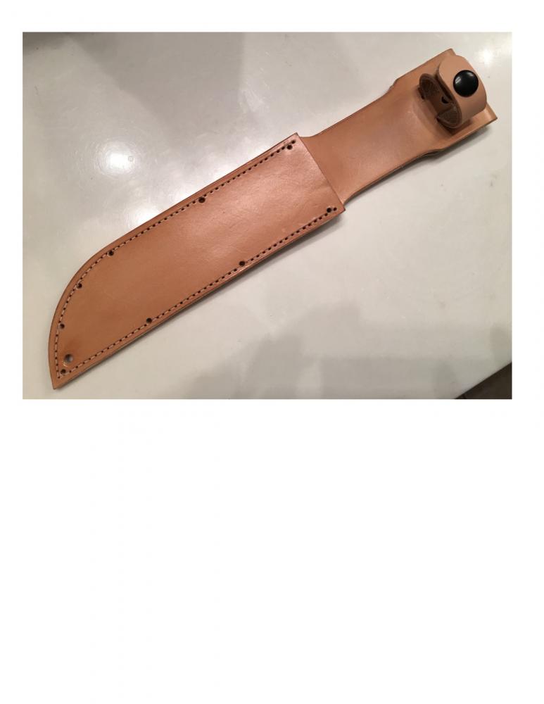 How to replace a stacked leather handle - EDGED WEAPONS - U.S ...
